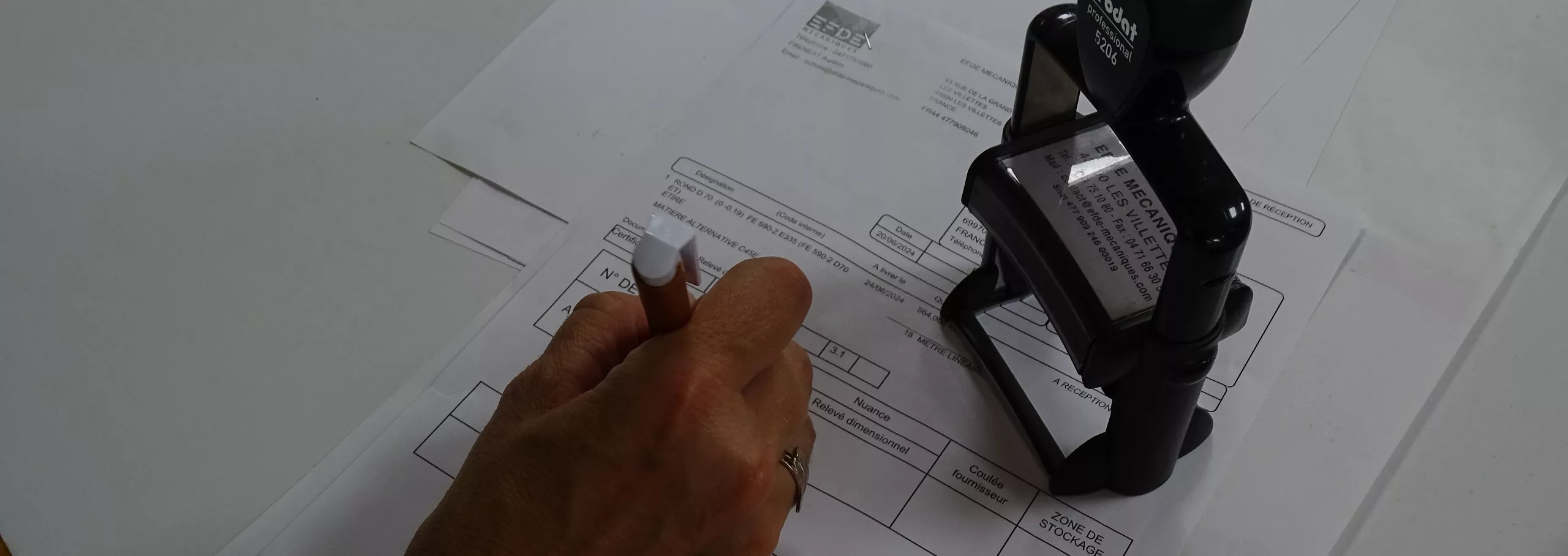 Certifications - Efde Mécaniques